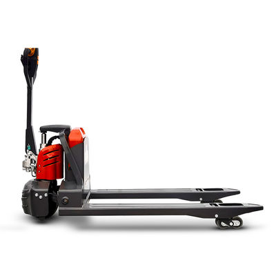 1 Ton 1500kg Truk Palet Listrik Pejalan kaki Traksi Nominal Lift Tinggi